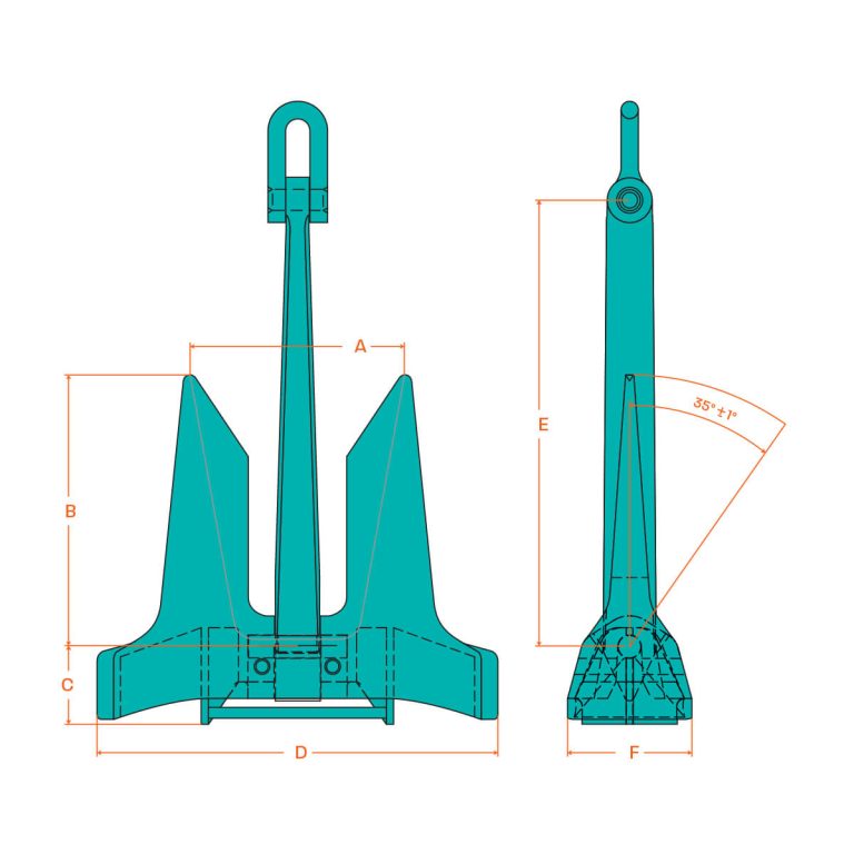 AC-14 Anchor | Adamar Anchor & Chain