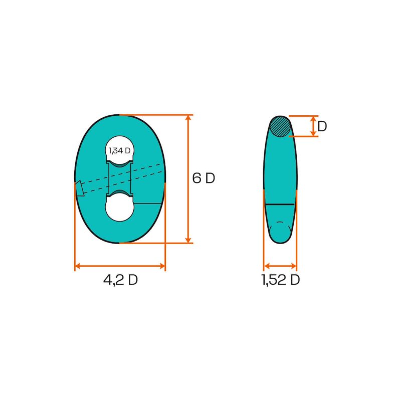 Kenter Joining Shackles | Adamar Anchor & Chain