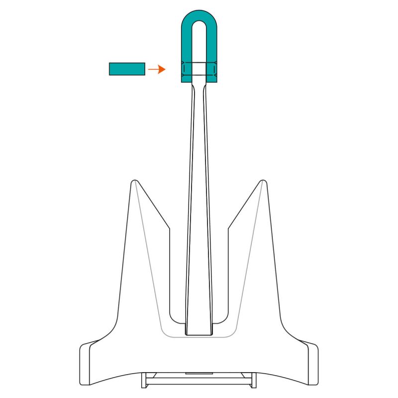 Crown Shackle | Adamar Anchor & Chain